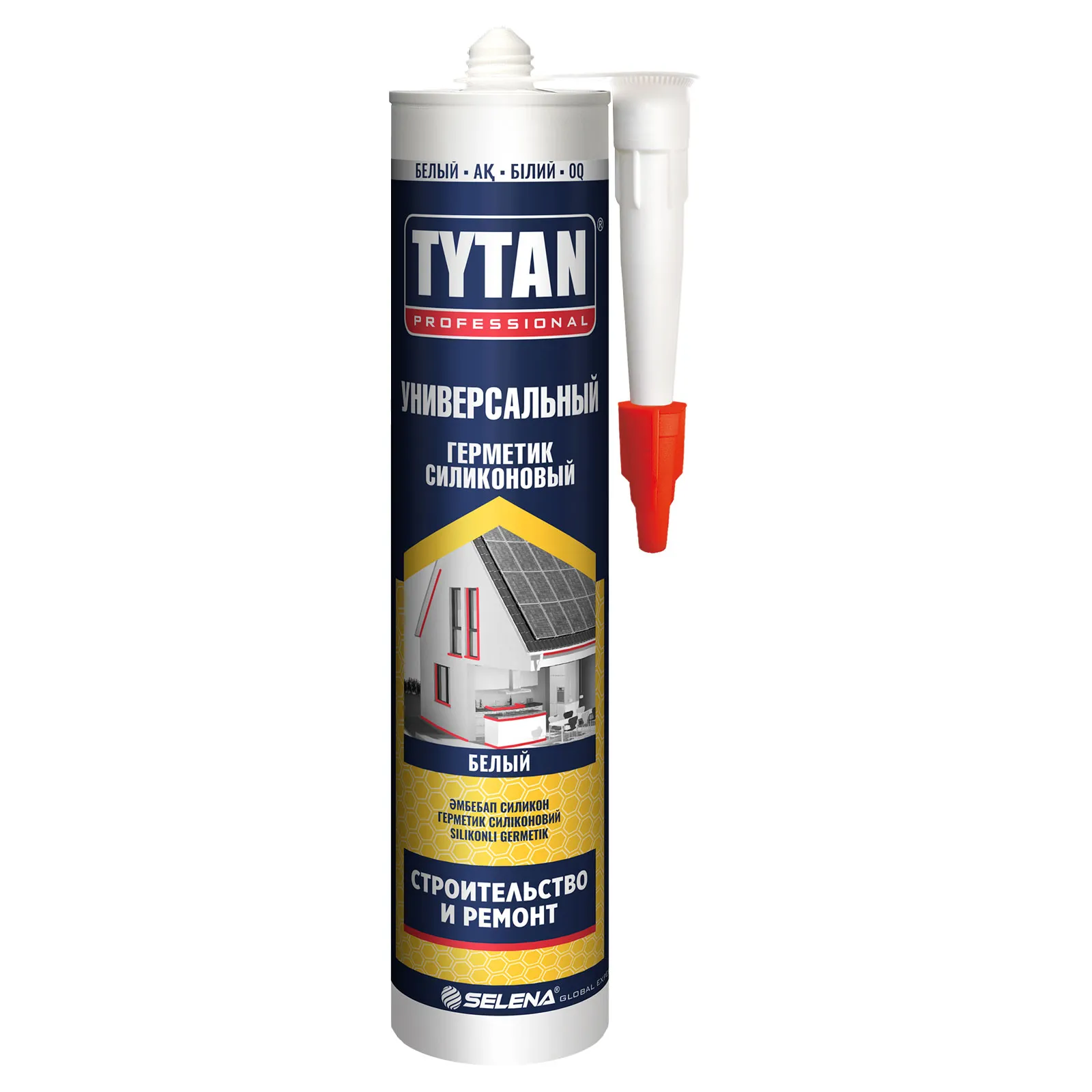 Герметик силиконовый универсальный TYTAN PROFESSIONAL белый 280мл 10044032