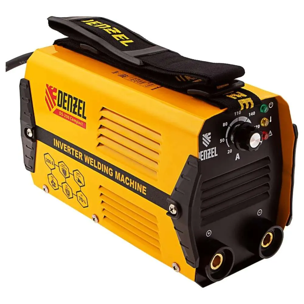 Аппарат инвертор дуговой сварки Denzel DS-200 Compact 200А 94373