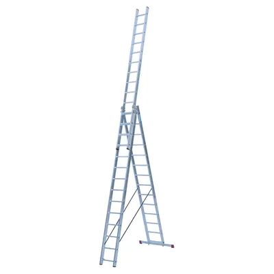 Лестницы трехсекционные ᐈ Купить лестницу 3х секционную в Казахстане на tssp.kz