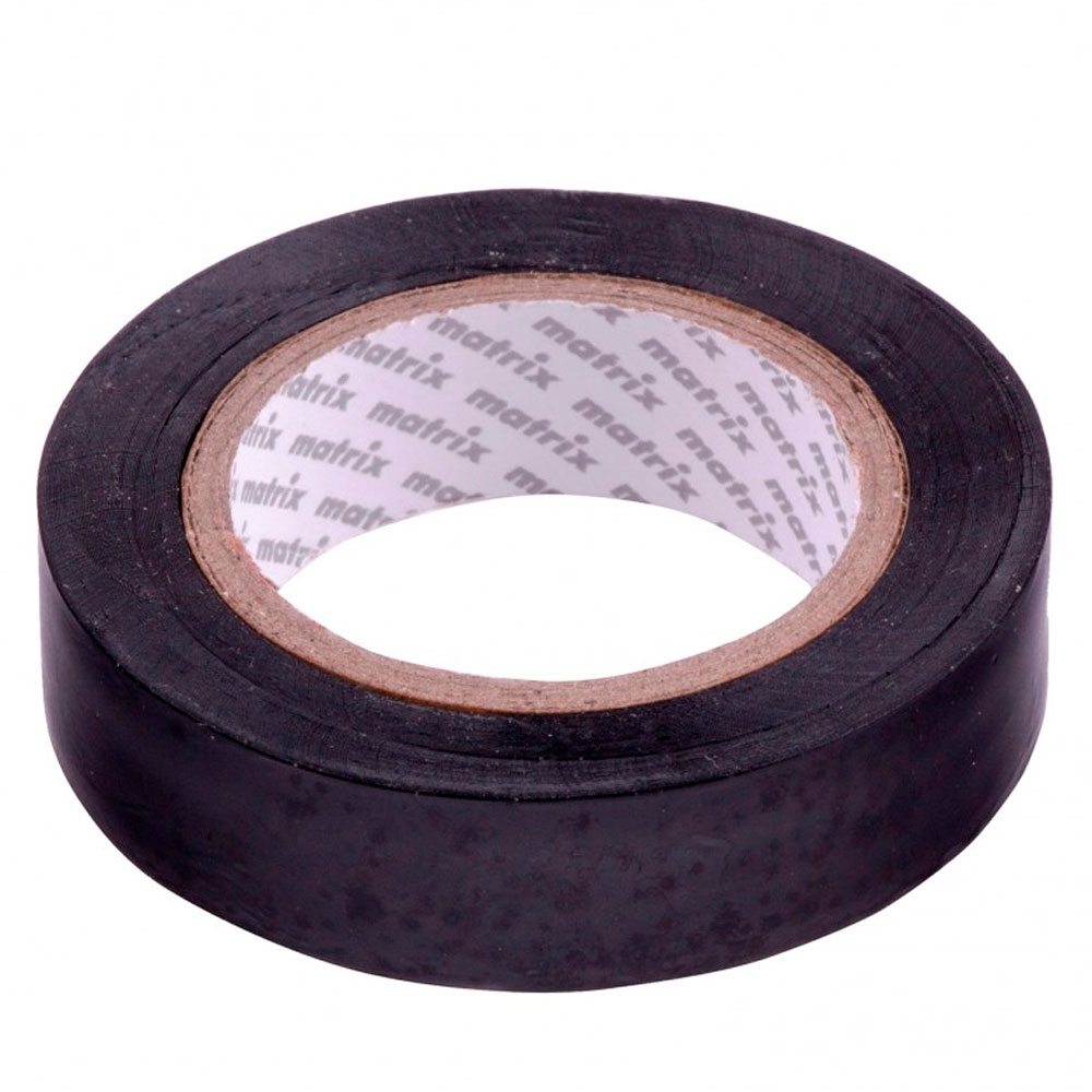Изолента MATRIX ПВХ черная 19мм*20м 88778